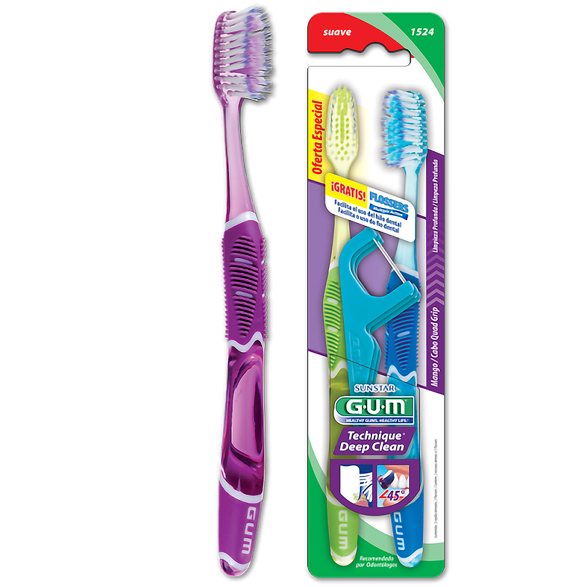 CEPILLO GUM DAILY CLEAN TECHNIQUE – Grupo ACSA